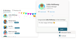 Celebrate Your Colleagues' Birthdays with Our Updated Widget